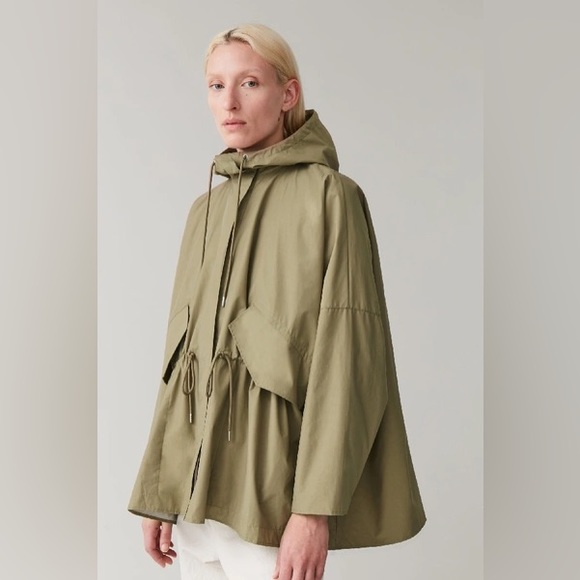 COS | Jackets & Coats | Cos Light Packable Raincoat Sz Ml | Poshmark
